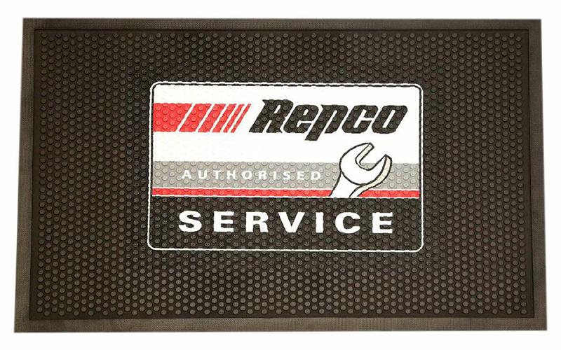 Rubber Scraper Logo Mat — The Mat Group NZ